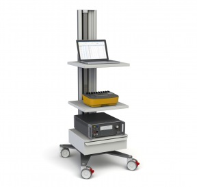Cart for biomedical test equipment | Jansen Medicars