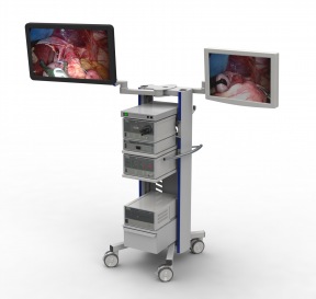Crozz two 2G: Le chariot d'endoscopie ultime pour la chirurgie mini ...